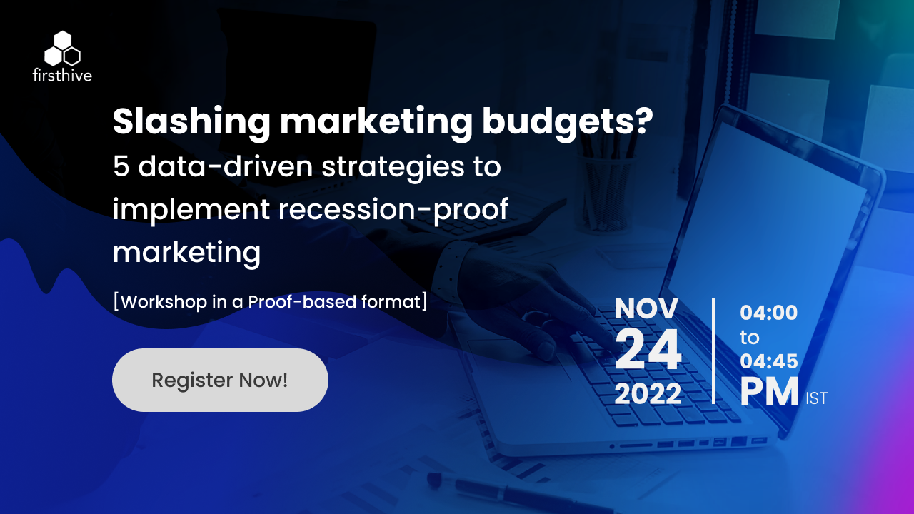 Slashing marketing budgets, but you don't have to reduce marketing ...